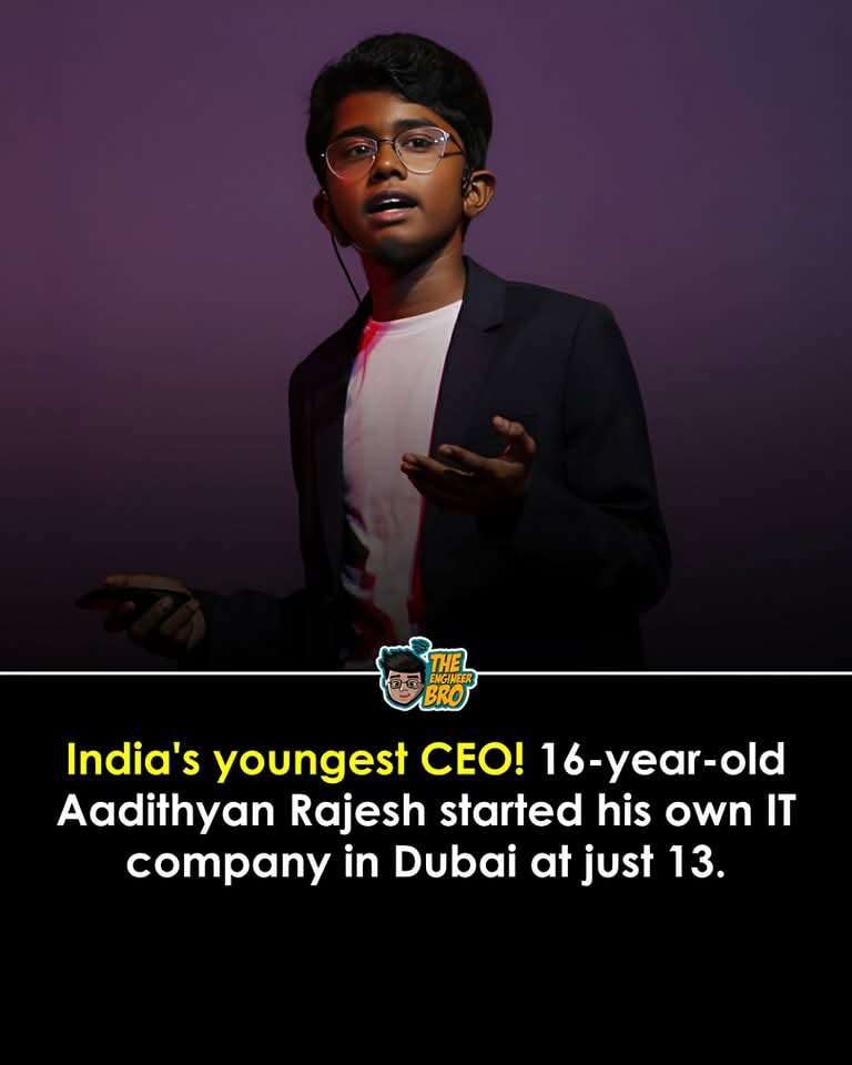 Aadithyan Rajesh, a young IT entrepreneur from Ker..